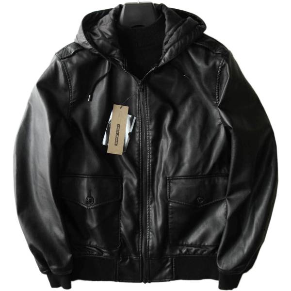 本物 DKNY ダナキャラン NY 合成皮革 暖か ブルゾン(Lサイズ)｜売買されたオークション情報、yahooの商品情報をアーカイブ公開 - オークファン（aucfan.com）