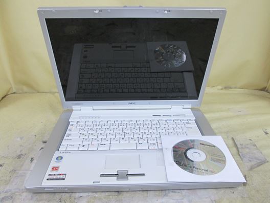 NEC LaVie LL550/H 1GB DVDマルチ Office Vista 15.4型 35163(15インチ～)｜売買された ...