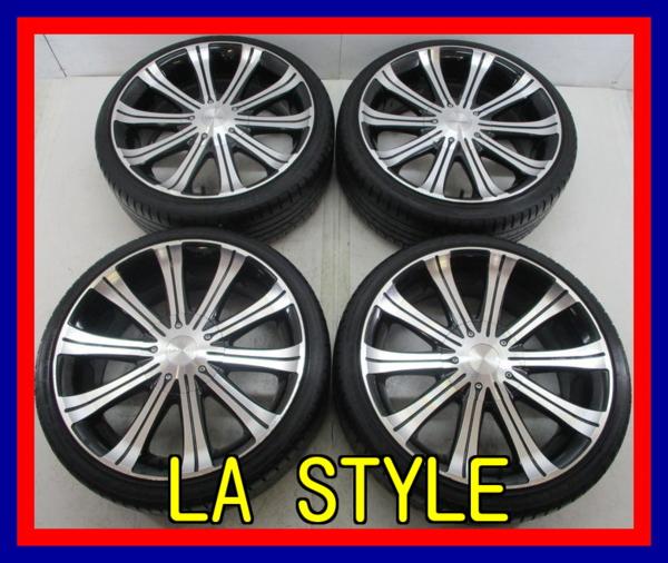 タイヤホイール LA STYLE LX-01 20インチ 8.5J +40 5H マルチ 114.3 120 MAYRUN MR500 225 ...