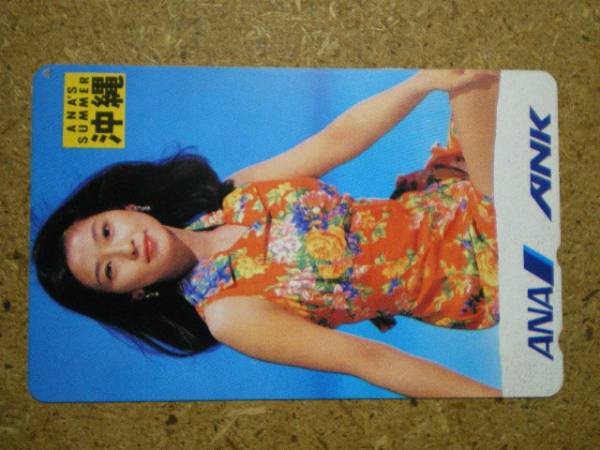 morit 森高千里 全日空 ANA 沖縄 テレカ b(ま行)｜売買されたオークション情報、yahooの商品情報をアーカイブ公開 ...