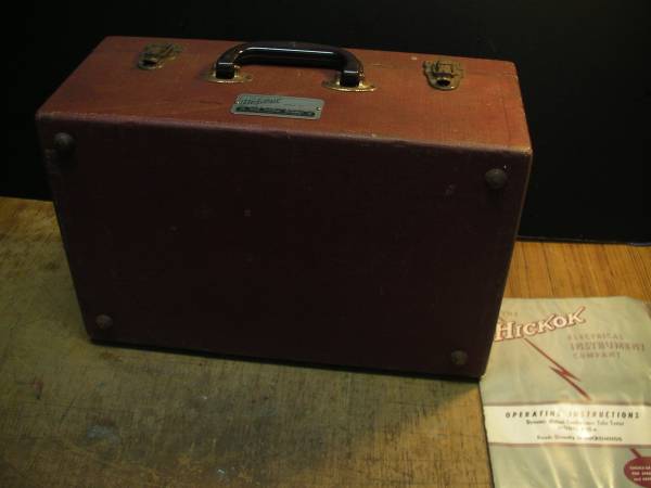 HICKOK 600A TUBE TESTER 真空管試験機(アマチュア無線)｜売買されたオークション情報、yahooの商品情報をアーカイブ ...