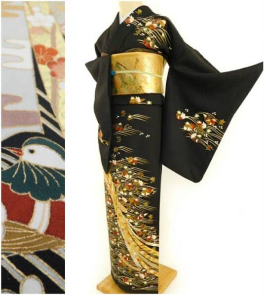 着物の桜 京友禅 染に憩う鴛鴦の潤い 訪問着 b-177(仕立て上がり)｜売買されたオークション情報、yahooの商品情報をアーカイブ公開 - オークファン（aucfan.com）