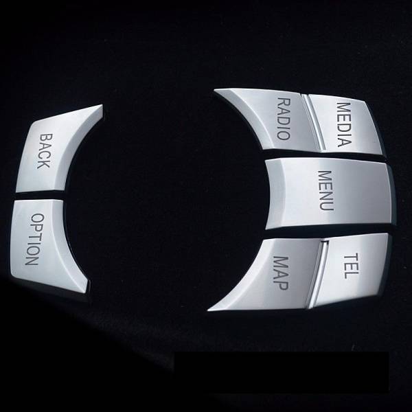 BMW CIC NBT iDrive コントローラー スイッチ カバー シルバー コマンド i-Drive ...