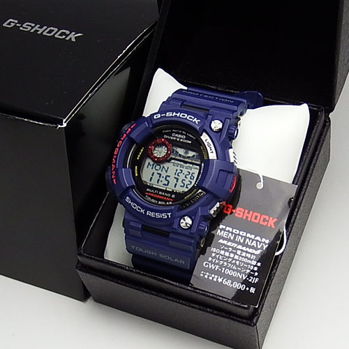 CASIO G-SHOCK FROGMAN GWF-1000NV-2JF MEN IN NAVY(FROGMAN)｜売買されたオークション情報 ...