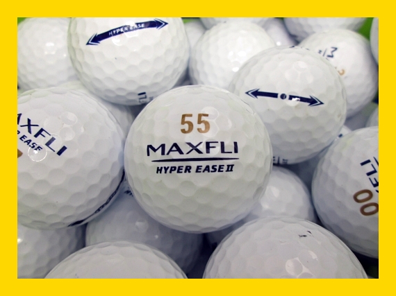 A級 マックスフライ ハイパーイース/Ⅱ 50球 MAXFLI HYPER EASE Ⅱ ロストボール(50個～)｜売買されたオークション情報、yahooの商品情報をアーカイブ公開 ...