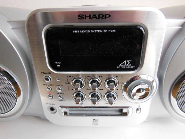 SHARPシャープ SD-FX20-S 1ビットMD CDシステム ジャンク品(一般)｜売買されたオークション情報、yahooの商品情報をアーカイブ公開 - オークファン（aucfan.com）
