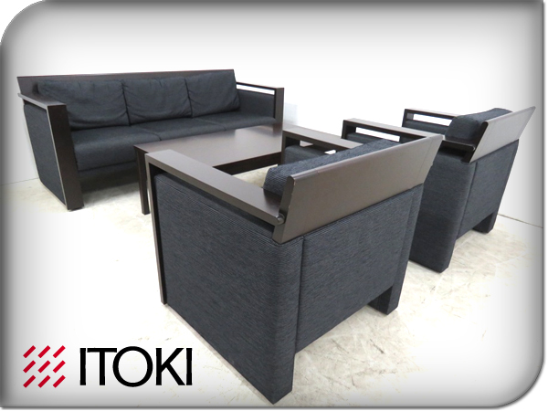 展示品 ITOKI イトーキ NSシリーズ 高級 executive 役員用 応接4点セット 45万 sss412e(応接セット)｜売買されたオークション情報、yahooの商品情報をアーカイブ ...