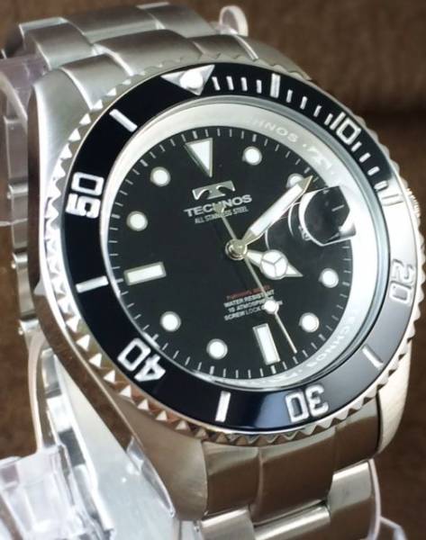 technoss テクノス メンズ クォーツ 専門ブランド 腕時計保証書箱付 プレゼント 正規品 1スタ 1円 ステンレス(テクノス)｜売買さ ...