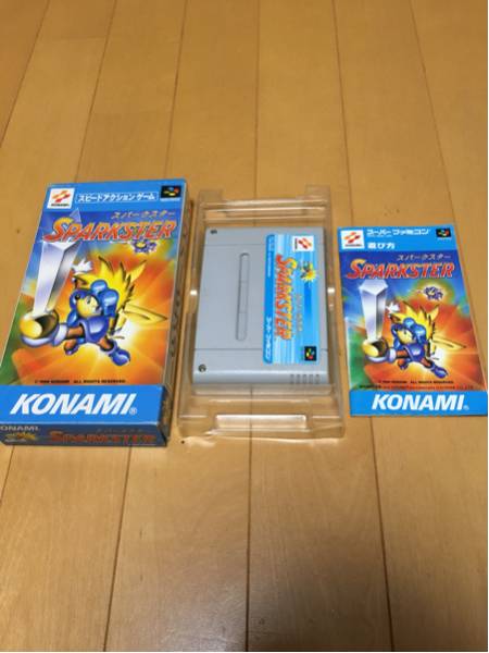 スーパーファミコン SFC コナミ KONAMI スパークスター(アクション)｜売買されたオークション情報、yahooの商品情報をアーカイブ公開 - オークファン（aucfan.com）