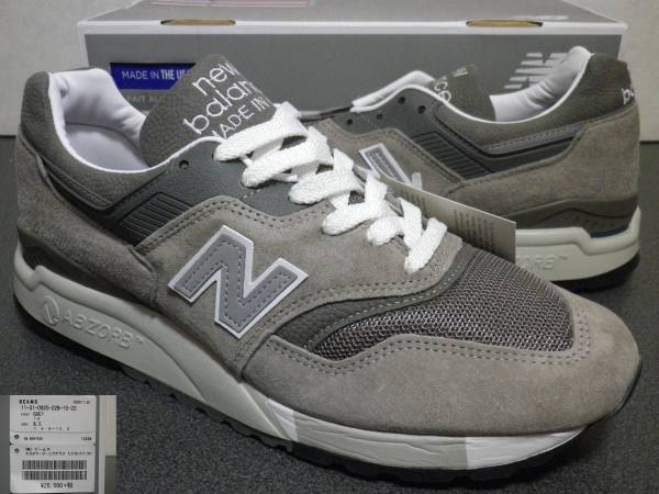 超 入手困難 BEAMS 2016予約販売限定 国内正規品 BEAMS原宿購入 USA製 New Balance M997.5GR 26 ...