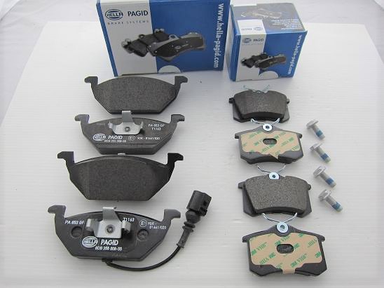 HELLA/PAGID ニュービートル ブレーキパッド フロント/リア 9CAQY 9CAZJ 9CBFS(ブレーキパッド)｜売買されたオークション情報、yahooの商品情報をアーカイブ公開 ...