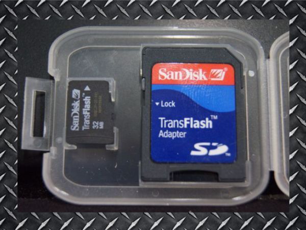 SanDisk/サンディスク/32MB/TransFlash/microSD/マイクロSD1(128MB以下)｜売買されたオークション情報、yahooの商品情報をアーカイブ公開 ...