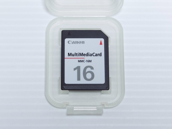 Canon マルチメディアカード MMC 16MB キャノン 当日可(MMC)｜売買されたオークション情報、yahooの商品情報をアーカイブ公開 - オークファン（aucfan.com）