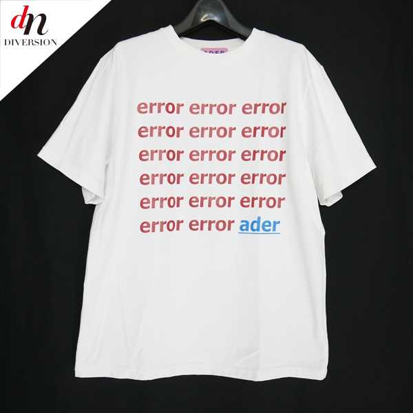 16SS ADER Error アーダーエラー 半袖 ロゴ TEE Tシャツ カットソー WHITE 3(文字、ロゴ)｜売買されたオークション情報、yahooの商品情報をアーカイブ公開 ...