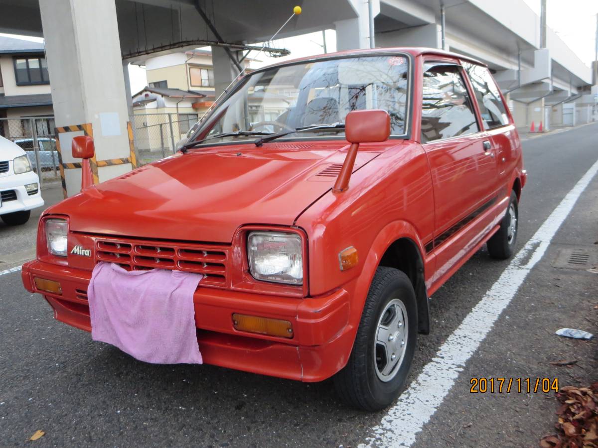 1万円スタート ダイハツ ミラ L55V 昭和59年 1984 車検H31/5月ま バッテリー10月 交換 旧車 程度上 お勧め 再出品(ミラ ...
