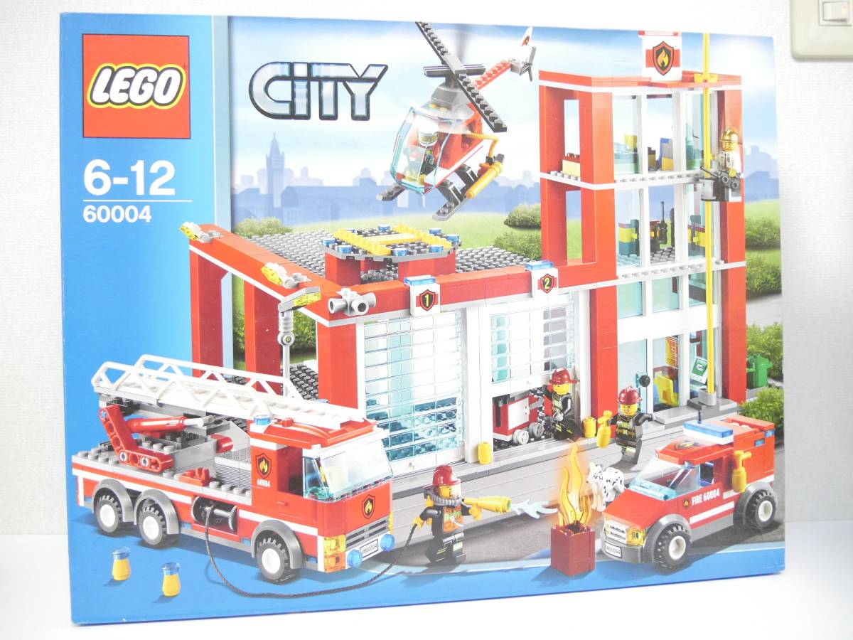 LEGO 60004 レゴ シティ ファイヤーステーション(街シリーズ)｜売買されたオークション情報、yahooの商品情報をアーカイブ公開 ...