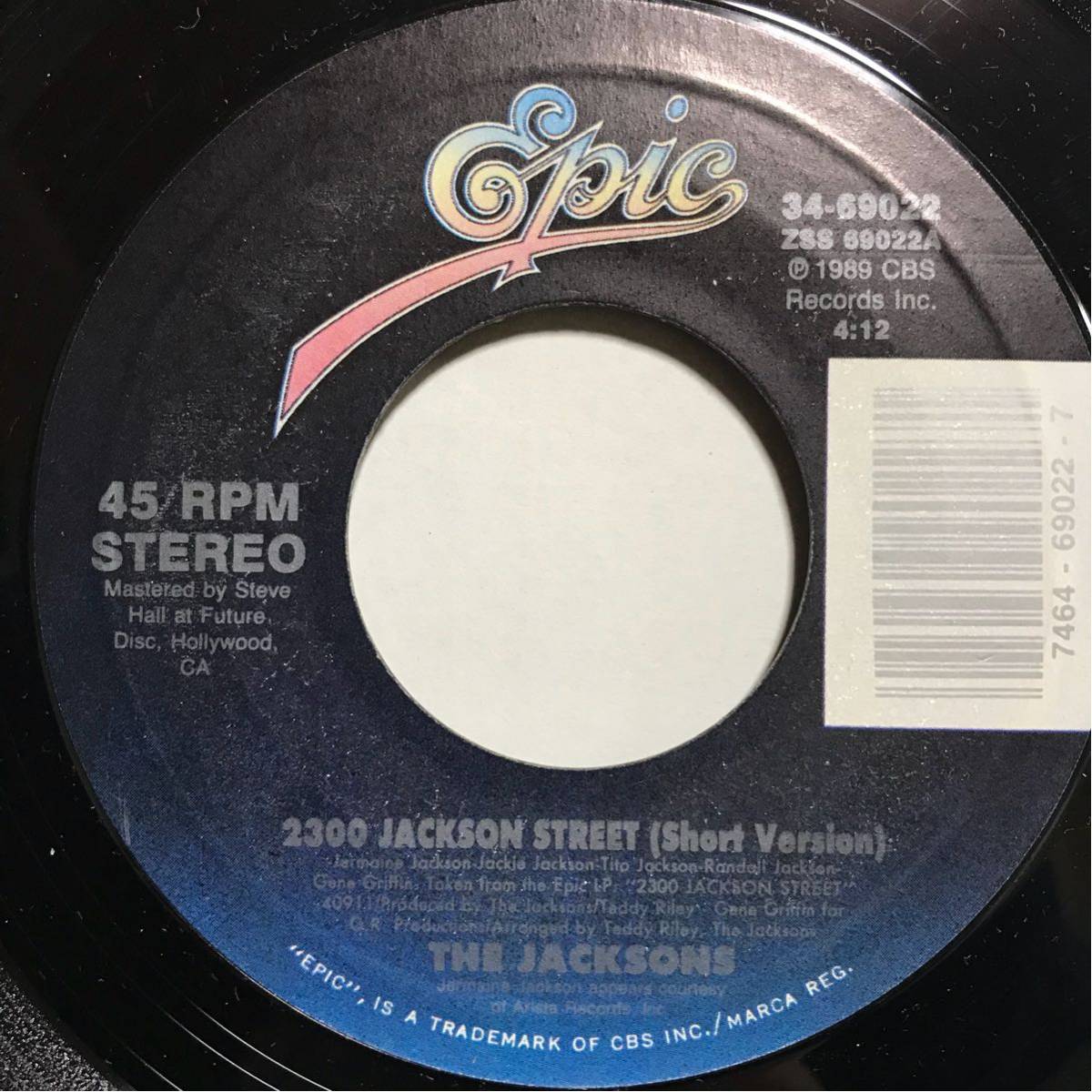 THE JACKSONS 2300 JACKSON STREET / WHEN I LOOK AT YOU 7インチ 7inch 45 michael ザ ジャクソンズ(R&B、ソウル)｜売買 ...