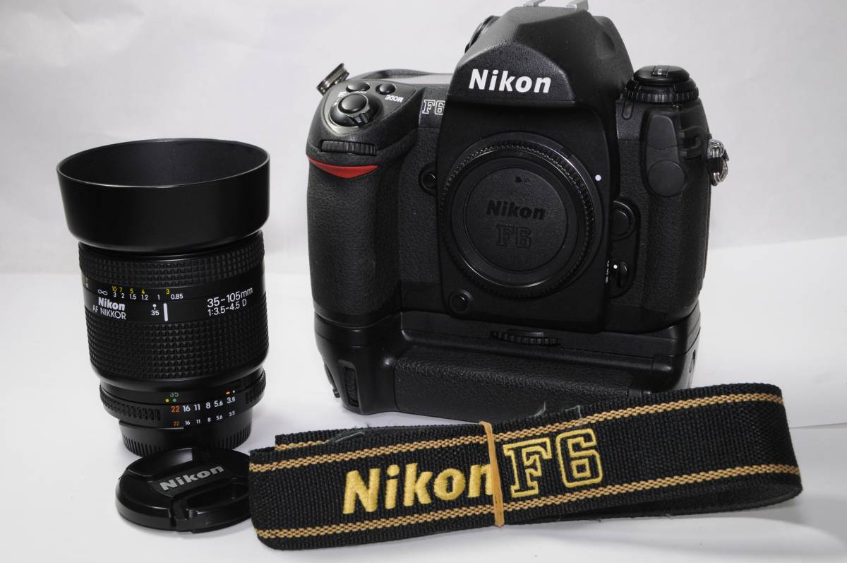 Nikon F6 MB-40 バッテリーグリップ AF35-105mmF3.5-4.5Dタイプ レンズ付(ニコン)｜売買されたオークション情報 ...