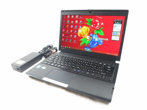 1円 TOSHIBA 東芝 ノートパソコン dynabook R73 R73/38MB PR73-38MBXB Windows 8 Core ...