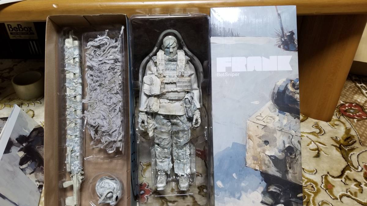 threea 1/6 WWR Bot Sniper Frank and Snippy Snow Square ボットスナイパー＆スニッピー ...
