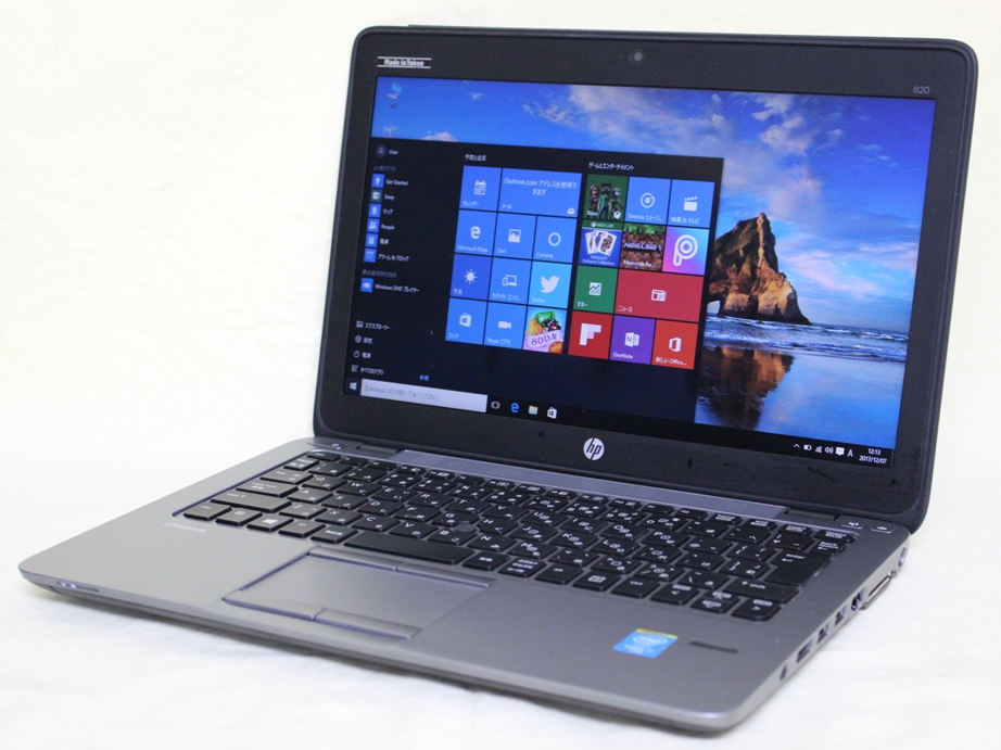 HP EliteBook 820 G2 Notebook PC 第5世代 Core i7 5600Uプロセッサー 4GB SSD 256GB ...