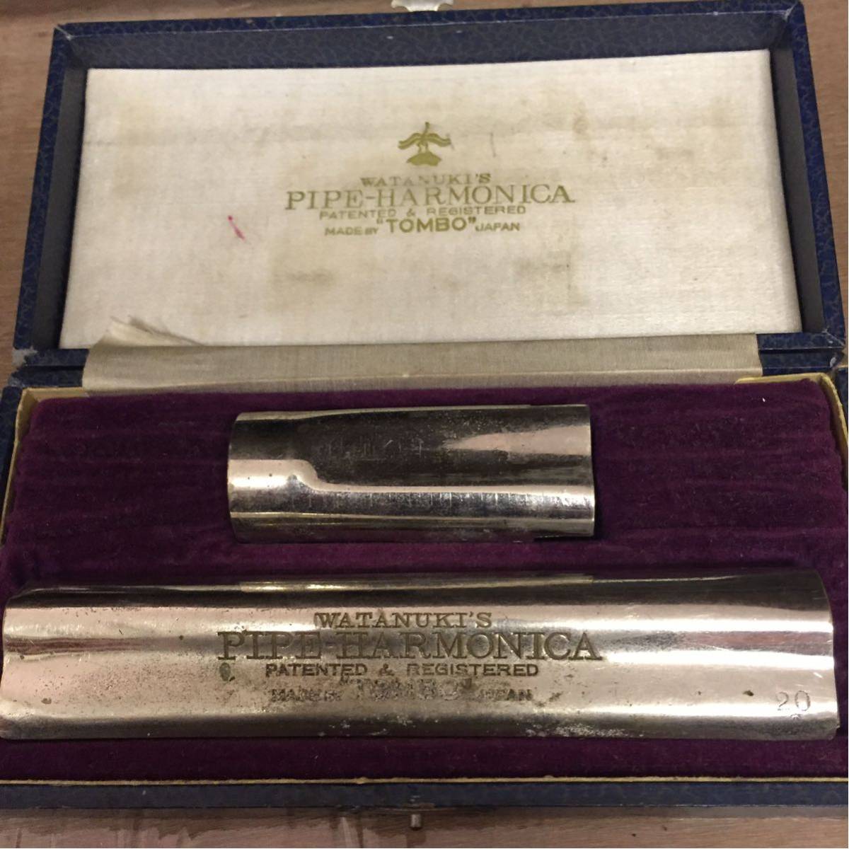 TOMBO WATANUKI'S PIPE-HARMONICA パイプハーモニカ トンボ(ハーモニカ、ブルースハープ)｜売買されたオークション ...