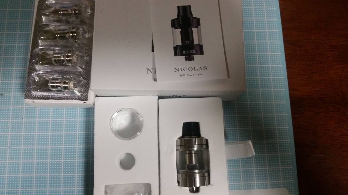 vapefly nicolas tank(その他)｜売買されたオークション情報、yahooの商品情報をアーカイブ公開 - オークファン ...