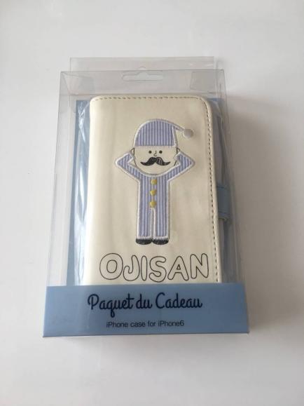 iPHONEケース 6/6S 手帳型 Paguet du Cadeau OJISAN おじさん ホワイト(iPhone 6/6s用)｜売買され ...