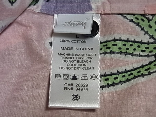 STUSSY Cactus supreme bape golf wang odd future サボテン 半袖シャツ L(半袖シャツ)｜売買さ ...