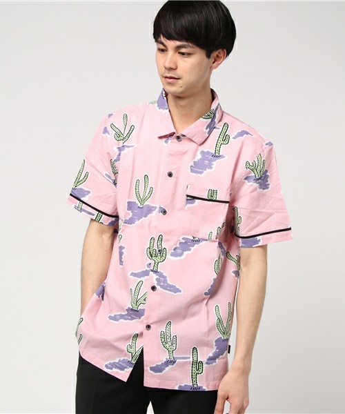 STUSSY Cactus supreme bape golf wang odd future サボテン 半袖シャツ L(半袖シャツ)｜売買さ ...