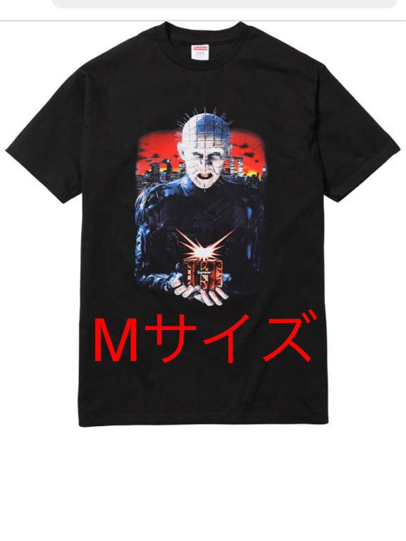 Supreme.シュプリーム Hellraiser Hell on Earth Tee.ヘルレイザー 半袖シャツ Tシャツ.コラボシャツ ブラックカラー ボックスロゴ(Mサイズ)｜売買された ...