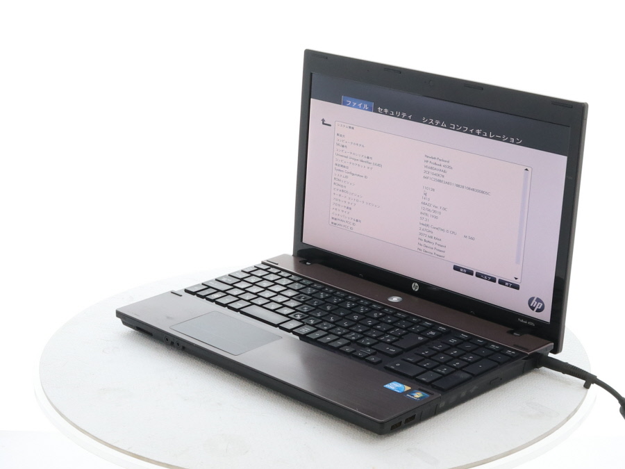 hp ProBook 4520s Core i5 560M 2.66GHz 3GB 現状品(15インチ～)｜売買されたオークション情報 ...