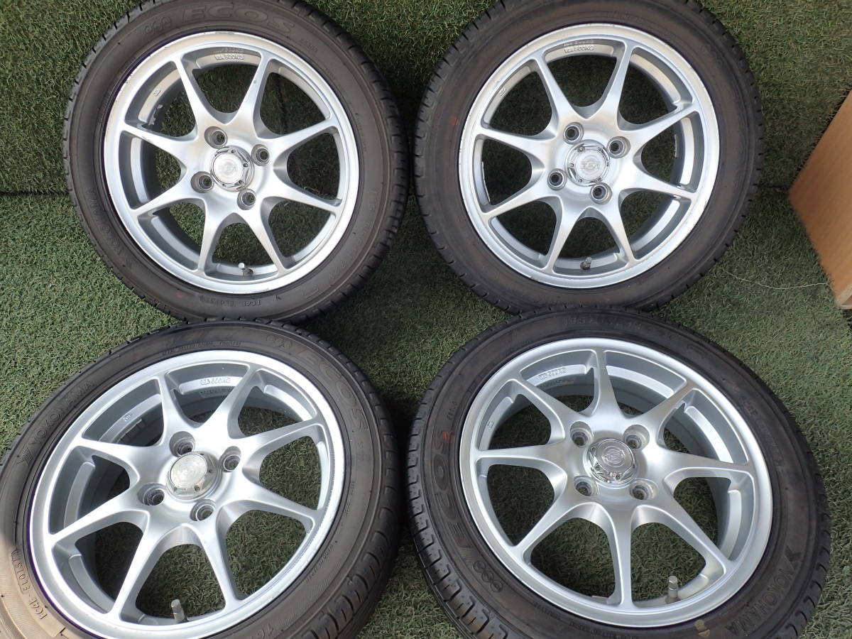 1721 - 165/55R14 YOKOHAMA アルミホイール付タイヤ = 4本セット =(ラジアルタイヤ)｜売買されたオークション情報、yahooの商品情報をアーカイブ公開 ...