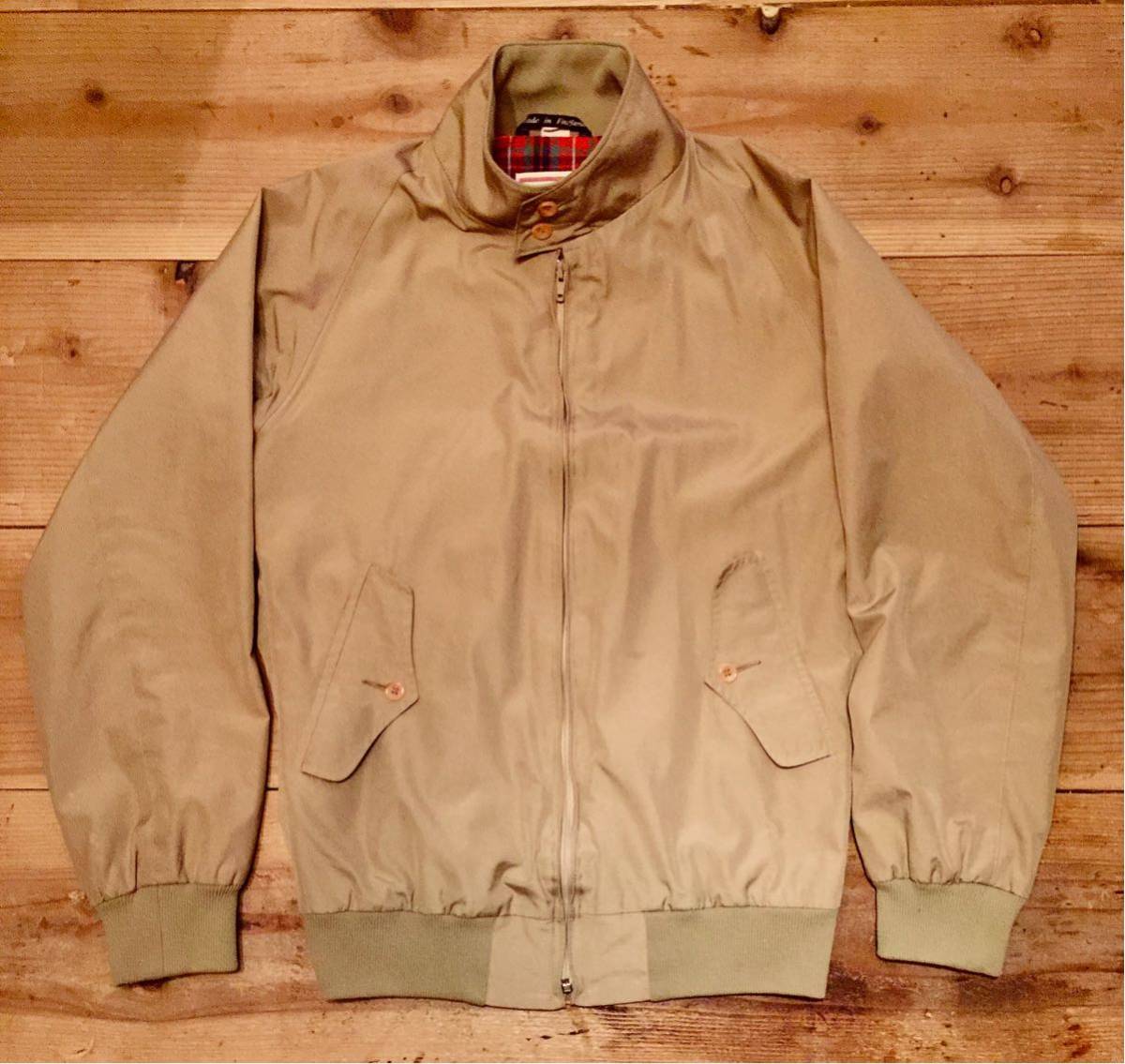 バラクータG9 ヴィンテージ 状態極上 タンTAN36 MADE IN ENGLAND OPTI BARACUTA G9 内ポケット付き ...