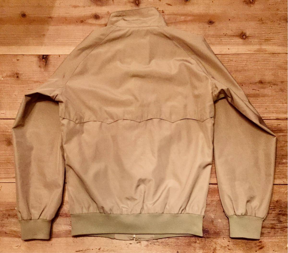 バラクータG9 ヴィンテージ 状態極上 タンTAN36 MADE IN ENGLAND OPTI BARACUTA G9 内ポケット付き ...