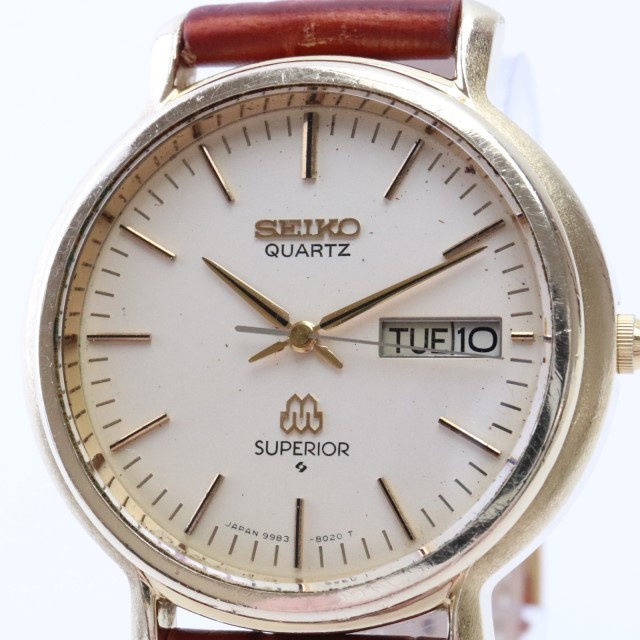 H675 セイコー SEIKO SUPERIOR スーペリア ツインクオーツ CAPG 9983 8020 QZ 腕時計(セイコー)｜売買され ...