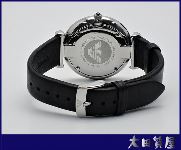 質屋出品 EMPORIO ARMANI エンポリオ アルマーニ AR1674 クォーツ レザーベルト 1円(アルマーニ)｜売買された ...