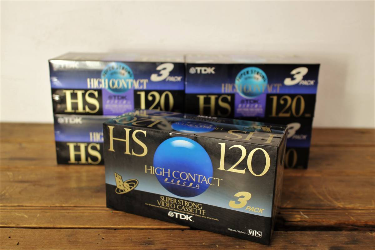 TDK VHS ビデオテープ 15本 HS120 T-120HSFX3 T-120HSA(記録媒体)｜売買されたオークション情報、yahooの ...