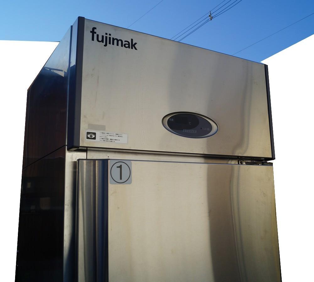#綺麗 Fujimak フジマック 業務用 2ドア 電気 冷凍庫 FRF6165J スーパーECOシリーズ 100V 50/60Hz 378L ...