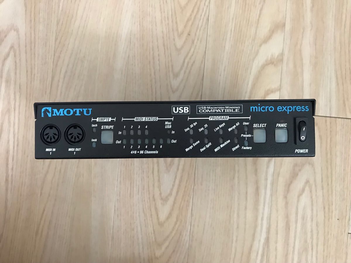 1円 MOTU Micro Express USB MIDIインターフェース(PC用MIDI機器)｜売買されたオークション情報、yahooの ...