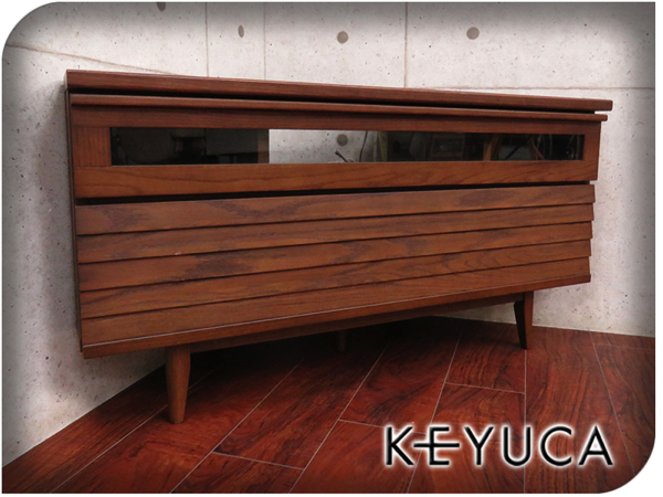 展示品 KEYUCA/ケユカ 北欧スタイル ガボット モダン コーナーTVボード sss7120f(～幅120cm)｜売買されたオークション ...