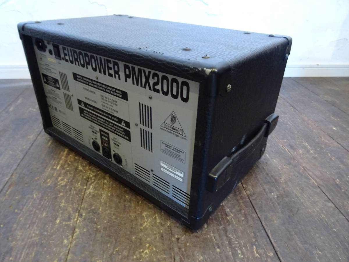 TE2114 BEHRINGER EUROPOWER PMX2000 10chパワーミキサー(ミキサー)｜売買されたオークション情報 ...