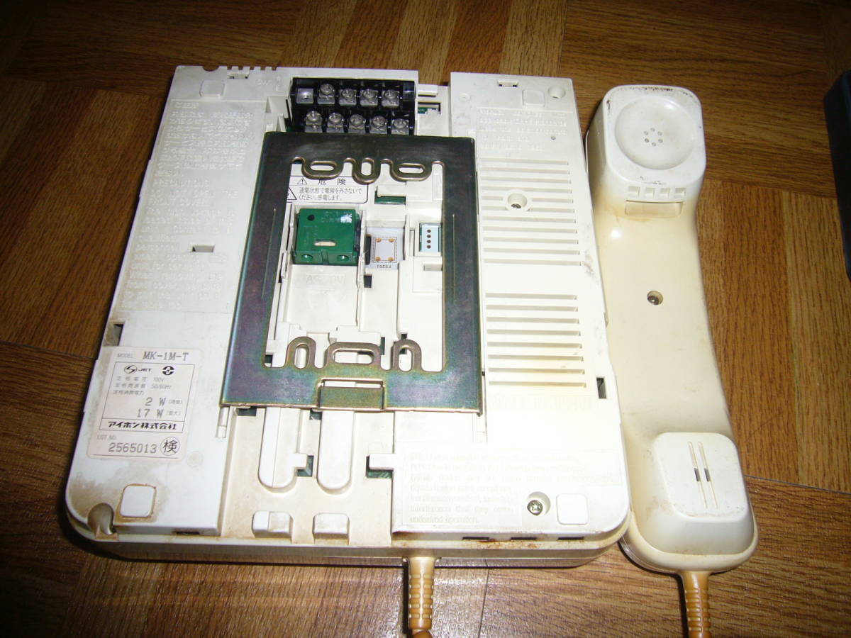 インターホン ドアホン AIPHONE MK-1M 親機 子機 増設親機(インターホン、ドアホン)｜売買されたオークション情報、yahooの商品情報をアーカイブ公開 - オークファン ...