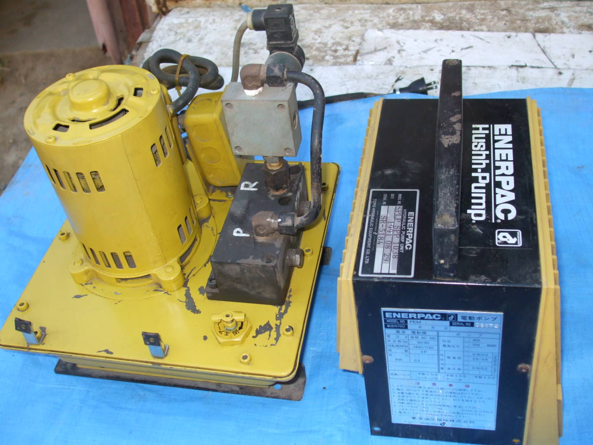 エナパック ENERPAC SPLP SPP 1038 電動油圧ポンプ 初期動作確認(ポンプ)｜売買されたオークション情報、yahooの商品 ...