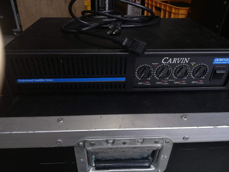 カービン Carvin DCM1204 8Ω 200W x 4 / 4-チャンネル 800W パワーアンプ(パワーアンプ)｜売買された ...
