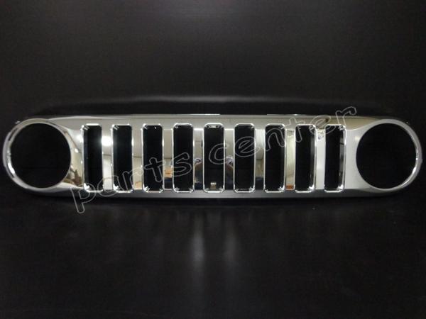 トヨタ FJ クルーザー GSJ15W 2007 ハマー LOOK ラジエーター グリル クローム メッキ 社外 53100-35B10 ...