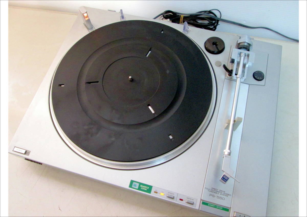 806114 レコードプレーヤー SONY ソニー PS-550(ソニー)｜売買されたオークション情報、yahooの商品情報をアーカイブ公開 ...