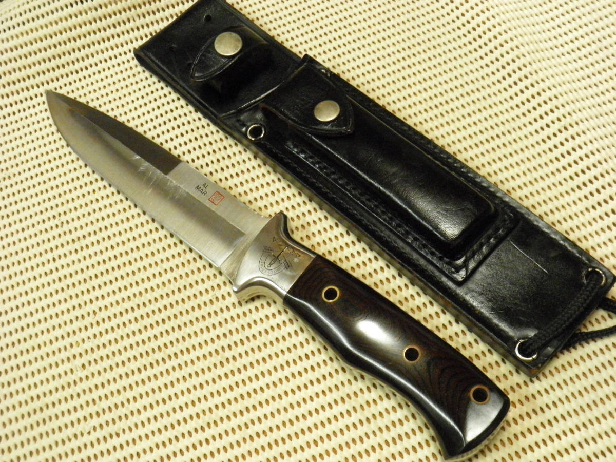 D400 ALMAR/アル マー ソフアタック L ランボーナイフ(ハンティングナイフ、狩猟刀)｜売買されたオークション情報、yahooの商品情報をアーカイブ公開 - オークファン ...