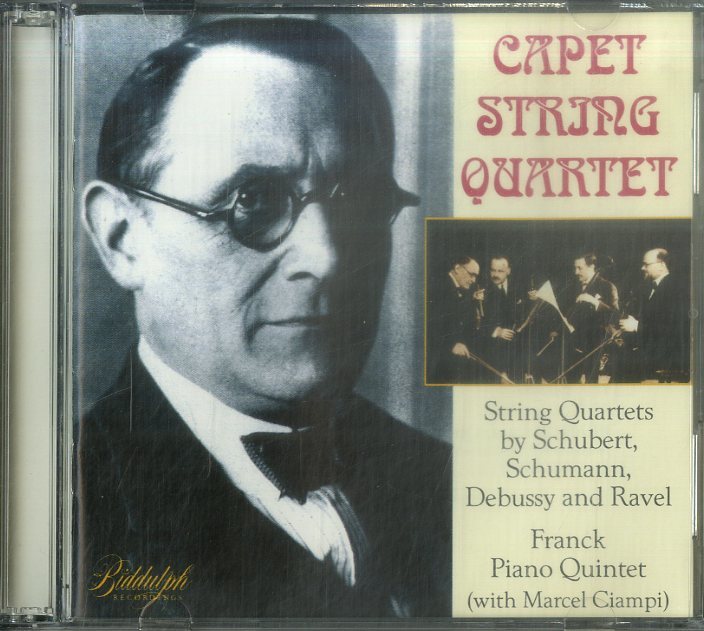 D00054609/CD2枚組/Capet String Quartet The Capet Quartet In Romantic ...
