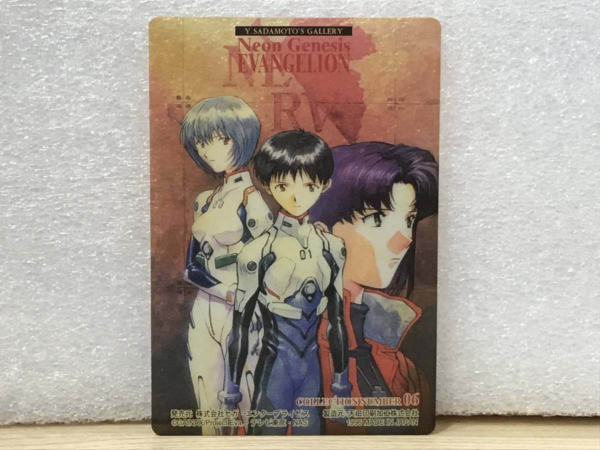 1996 アマダ カードコレクション 新世紀エヴァンゲリオン Neon Genesis EVANGELION card Collection Number 06 カード 日本製(その他)｜売買 ...
